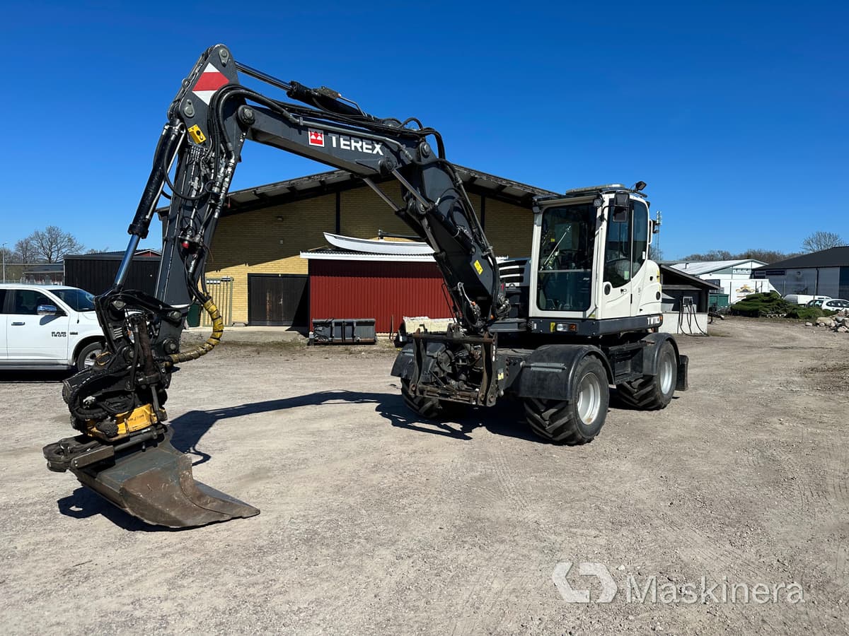 Hjulgrävare Terex TW110 + vagn | Maskinera