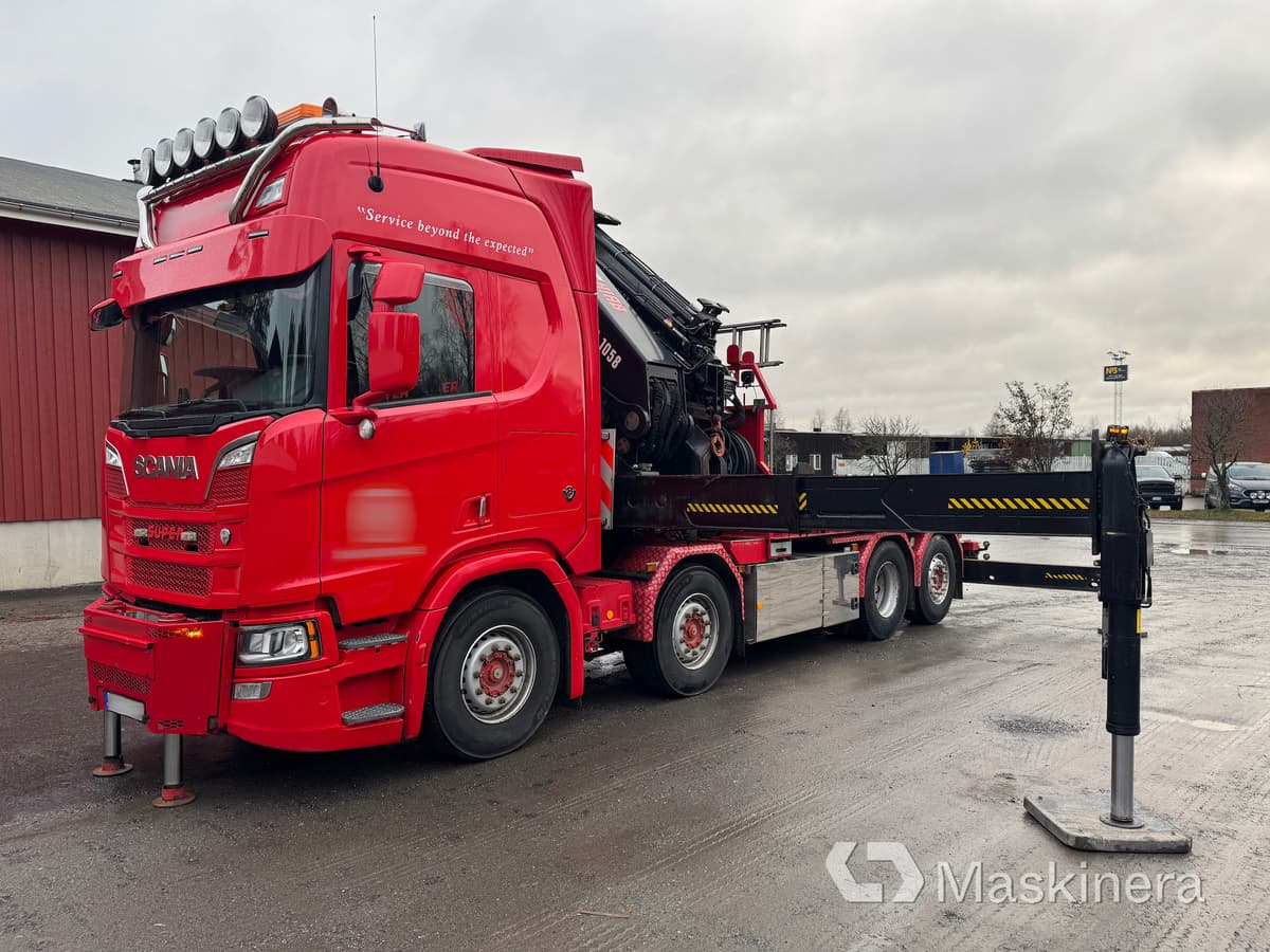 Kranbil Scania R520 | Maskinera