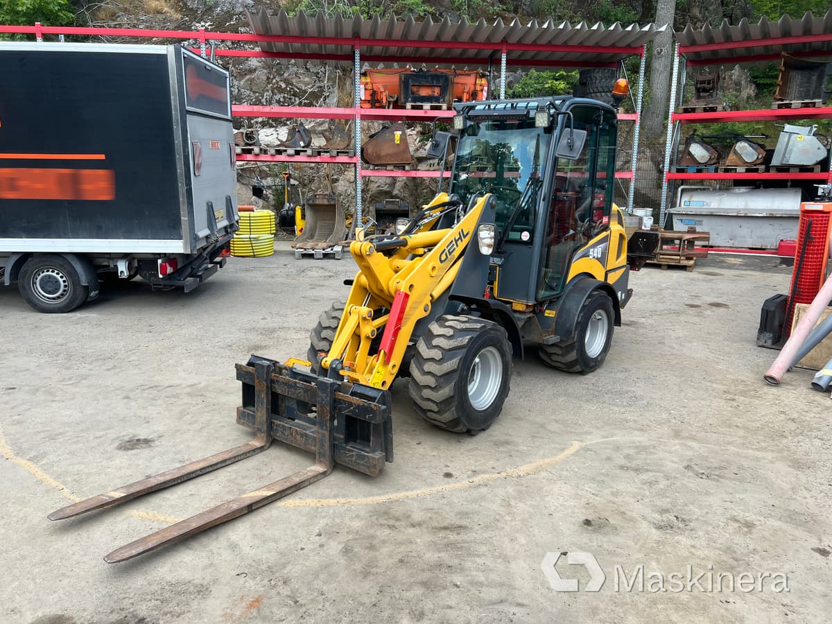 Hjullastare Gehl AL540 med snöutrustning | Maskinera