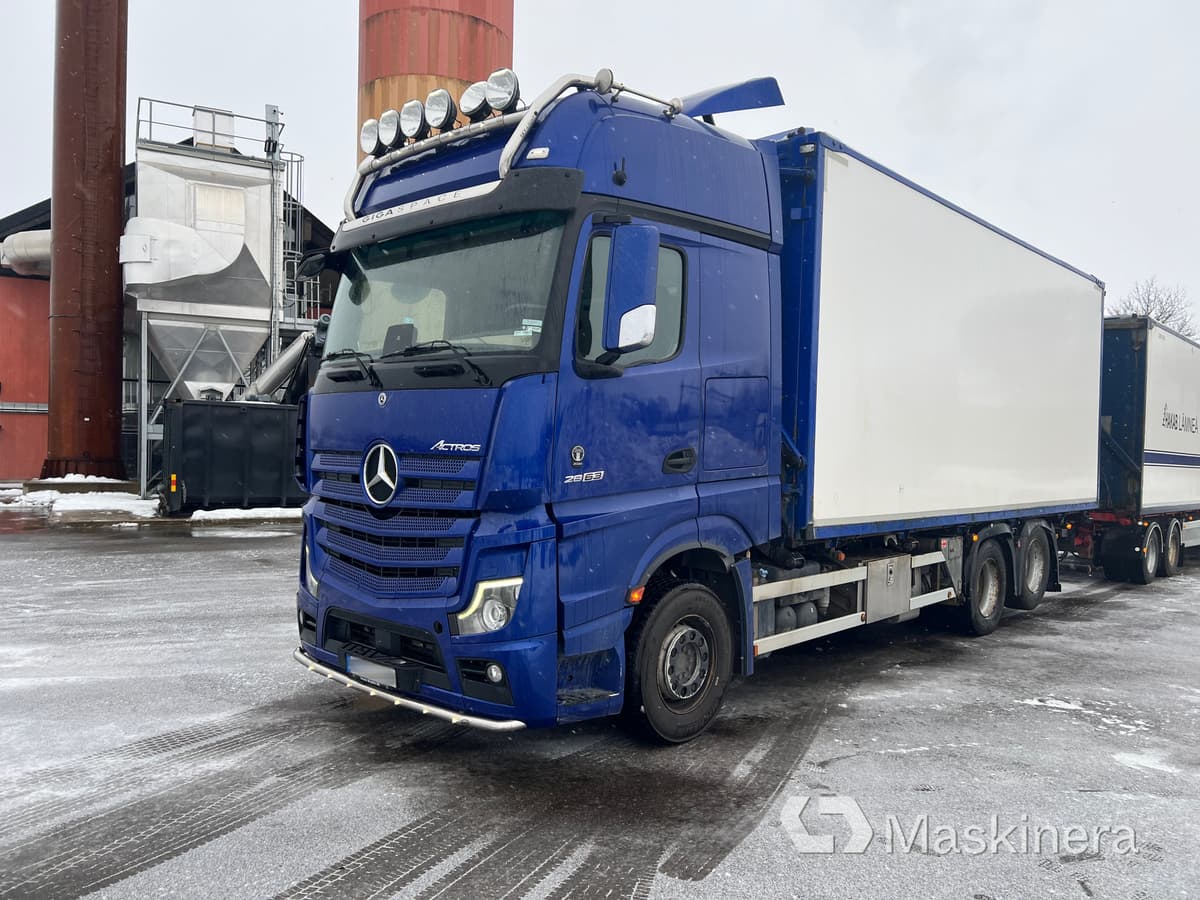 Flisbil Mercedes-Benz Actros 2863 | Maskinera