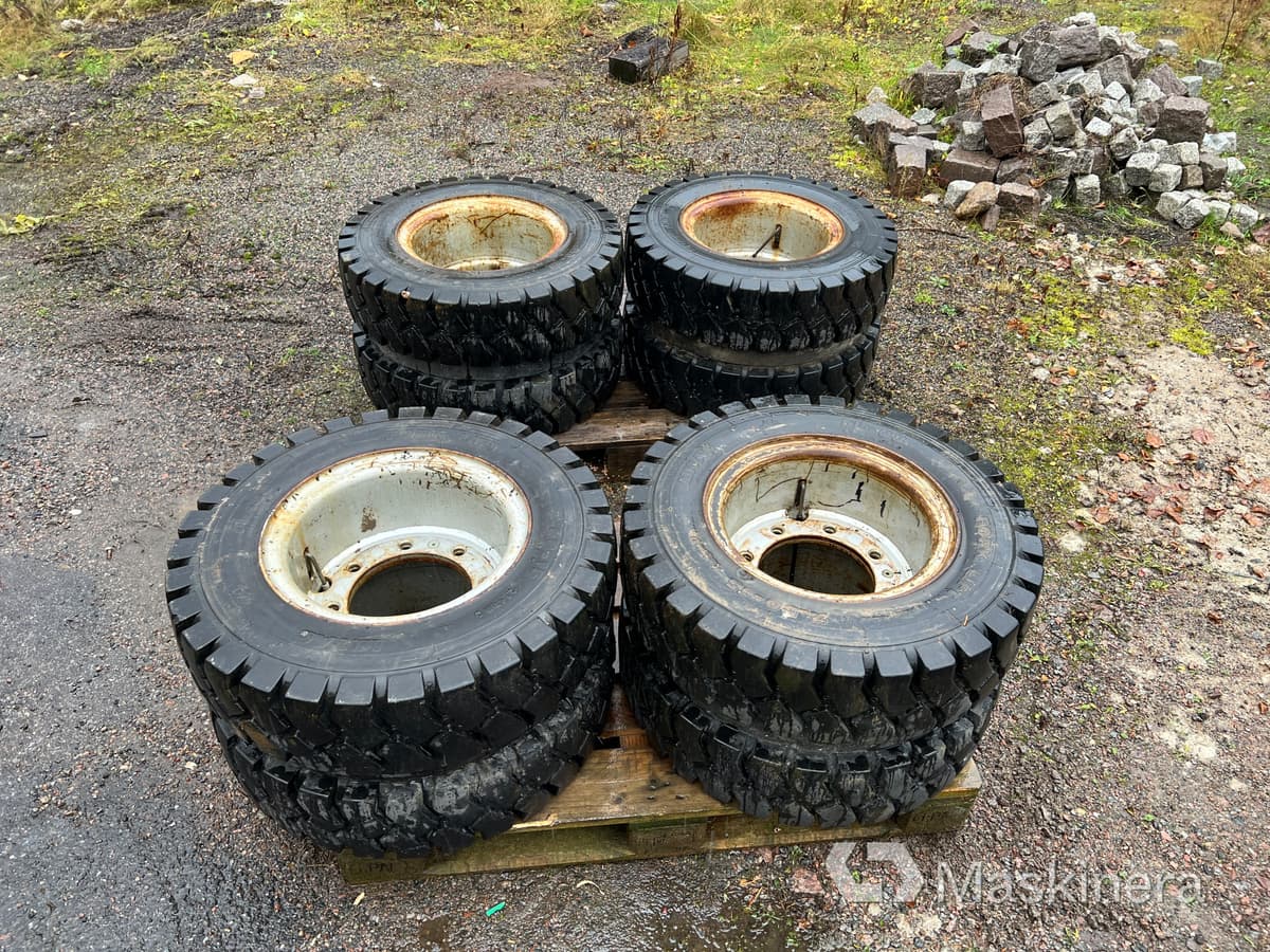 Twindäck på fälg Mitas 7,50-15, 4 st | Maskinera