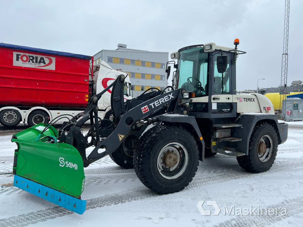 Hjullastare Terex TL160 med redskap | Maskinera