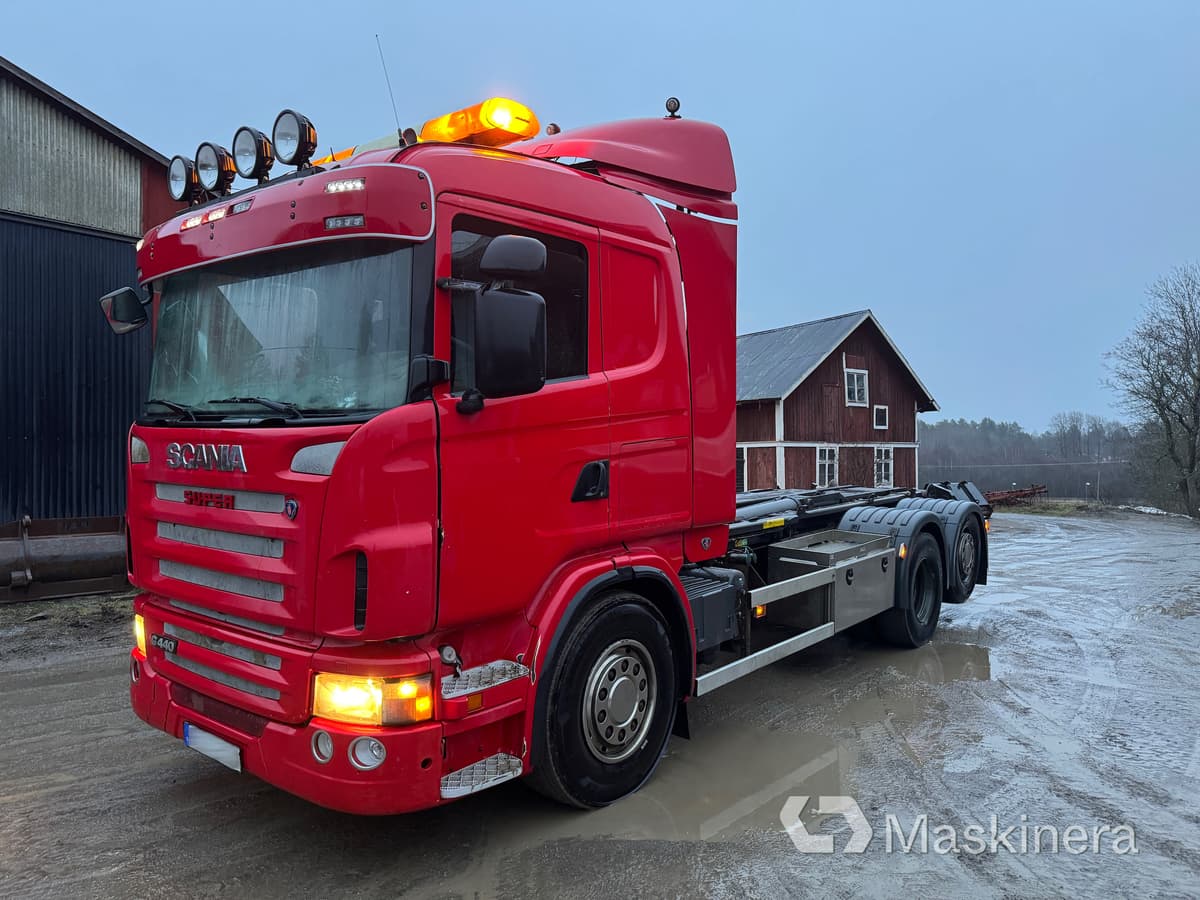 Lastväxlare Scania G440 6x2 | Maskinera