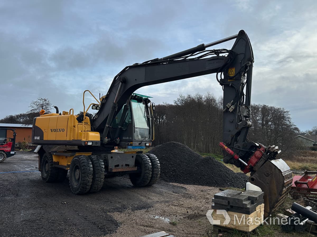 Hjulgrävare Volvo EW160C | Maskinera