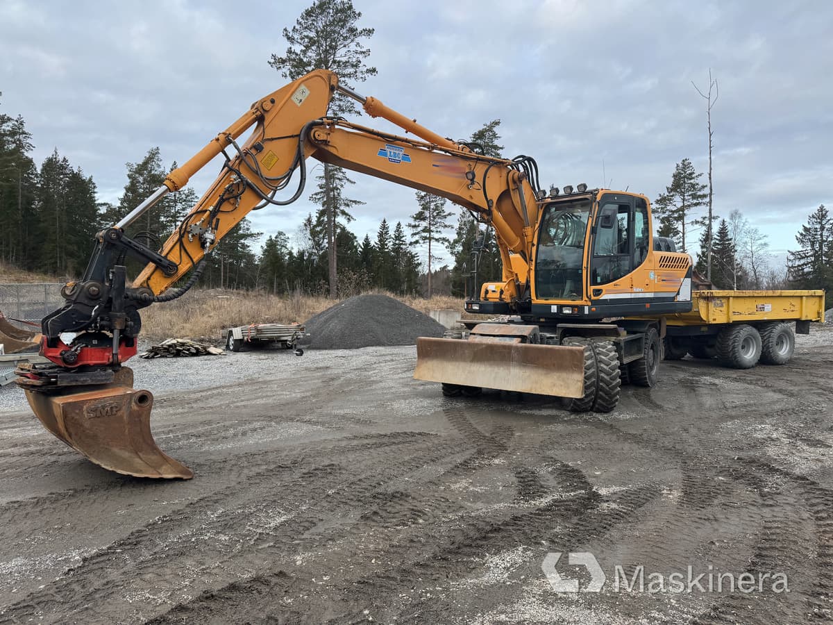 Hjulgrävare Hyundai Robex 180W-9A med kärra | Maskinera