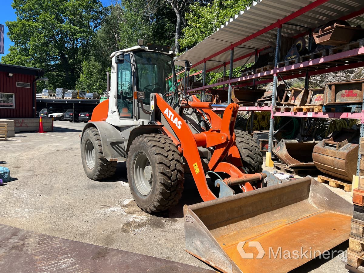 Hjullastare Atlas AR 95 Super med snöutrustning | Maskinera