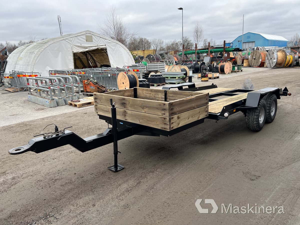 Maskintrailer Dalums Mekaniska MT 7 ton tippbar | Maskinera