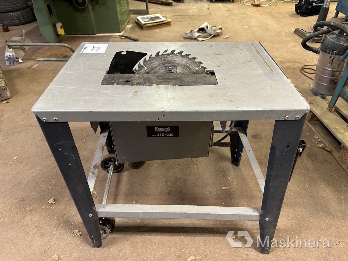 Bordsåg Herkules BKS 315/230 | Maskinera