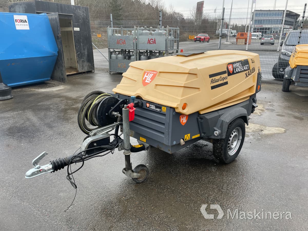 Kompressor Atlas Copco XAS 47 | Maskinera