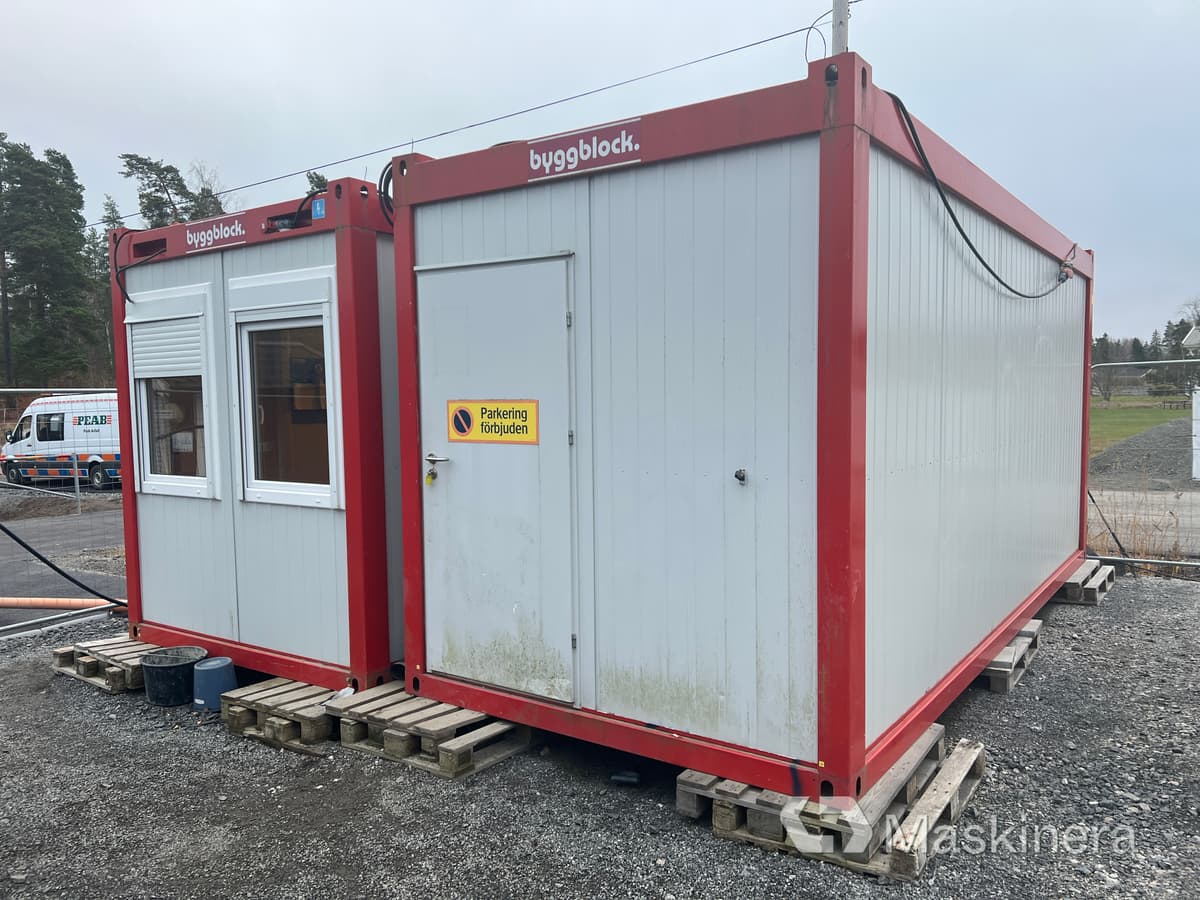 Byggbodar Byggblock 2st | Maskinera