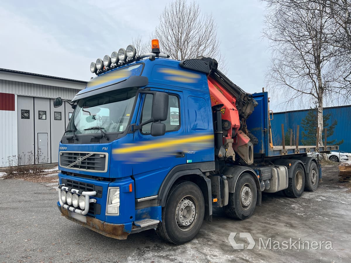 Kranväxlare Volvo FM 420 8x2 | Maskinera