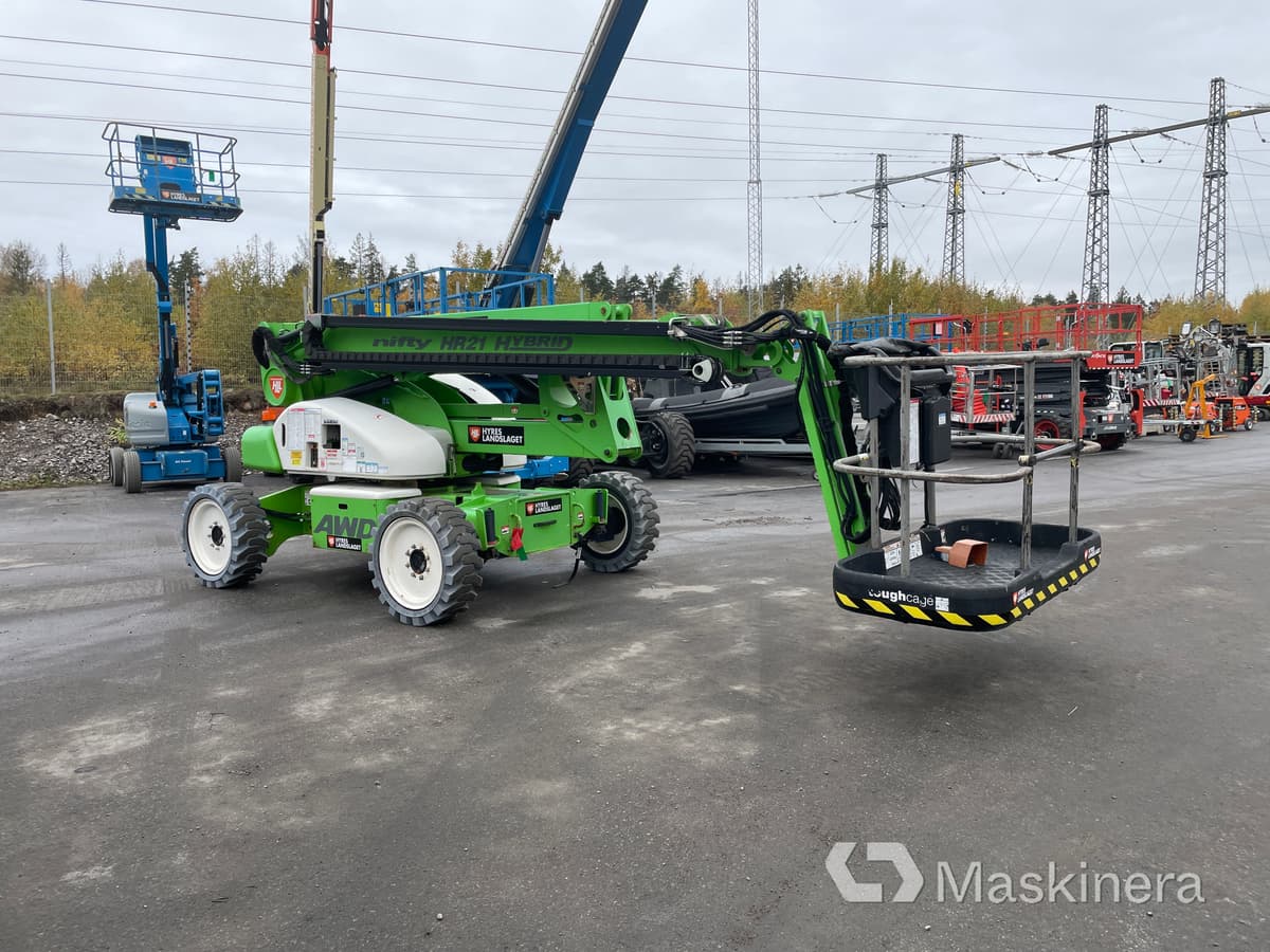 Vikbomslift Hybrid Nifty HR21 | Maskinera